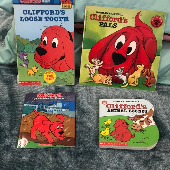 Other | Clifford The Big Red Dog Books | Poshmark